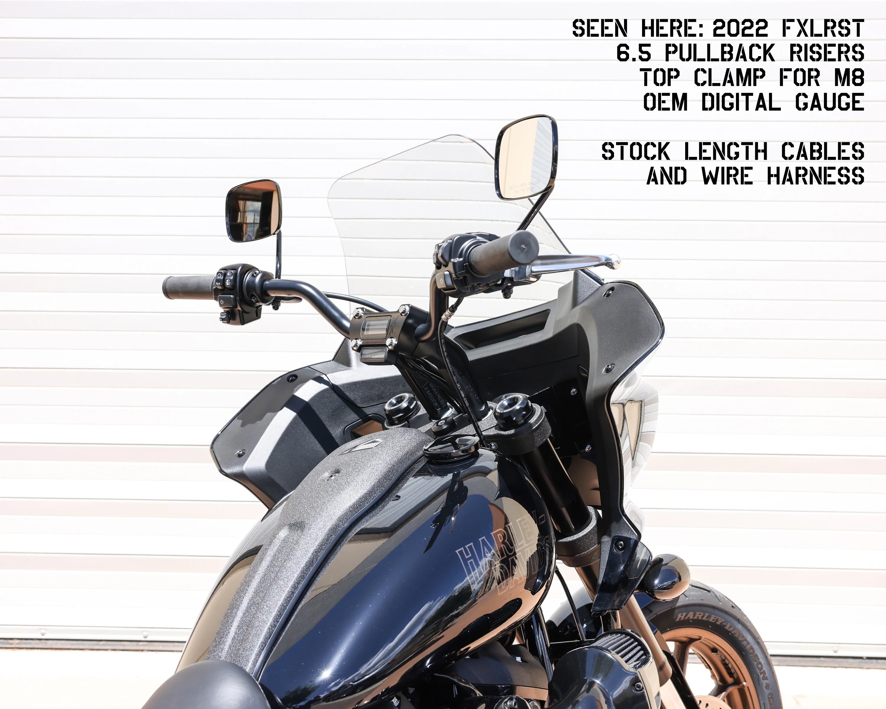 Thrashin Supply Co 6.5" Pull Back Thrashin OG Risers - Black ...